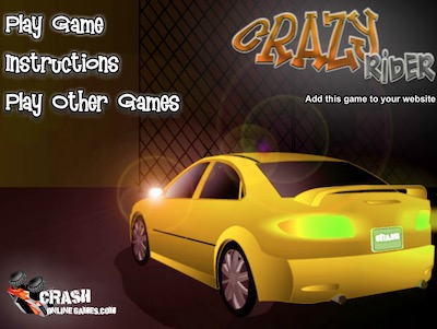 Play Crazy Rider Online - Crazy Car Games